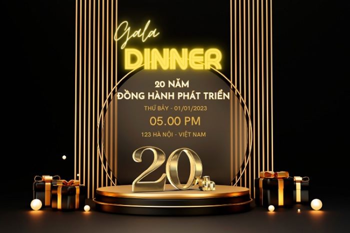 20+ Mẫu Backdrop Gala Dinner Hiện Đại Nhất | ADV Solutions