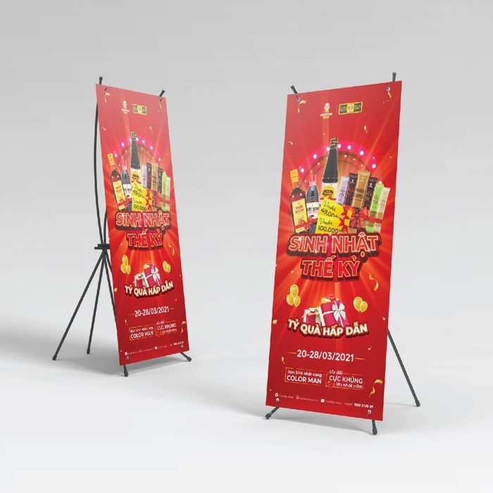 Standee Sinh Nhật Và Những Ý Tưởng Trong Thiết Kế | ADV Solutions