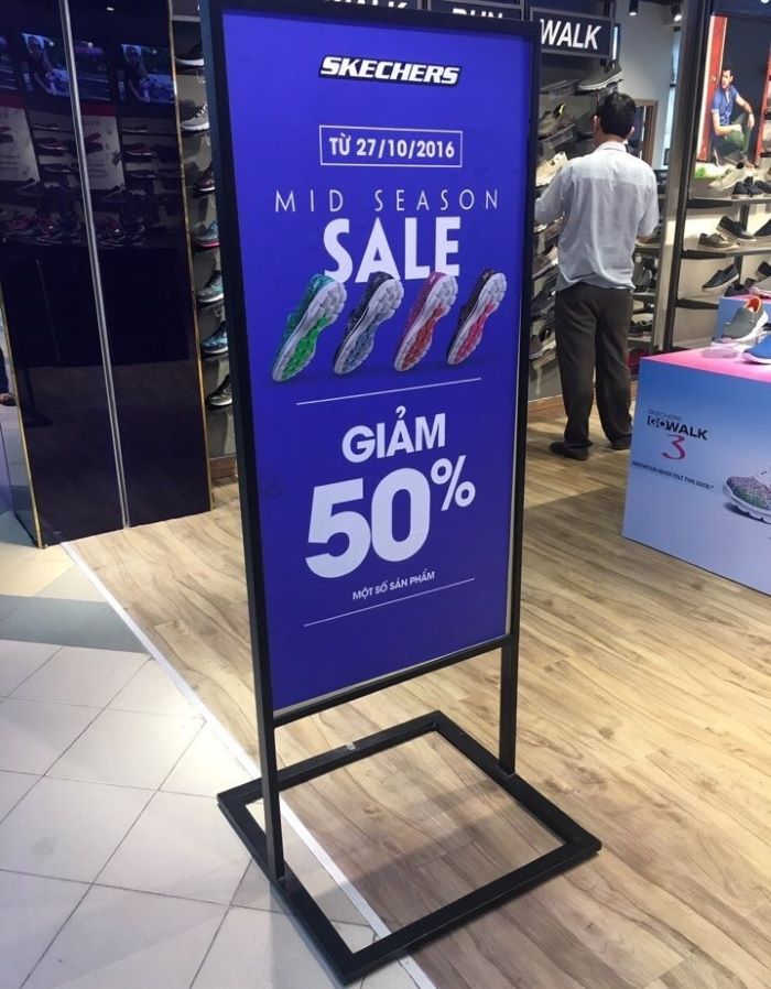 In Standee 2 Mặt Giá Rẻ Lấy Nhanh Tại TPHCM | ADV Solutions